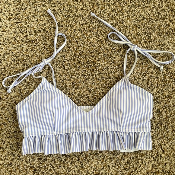 Swim | Striped Bikini Top | Poshmark